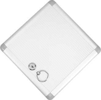 Amosfun Schl&uuml;sselschrank aus Metall 12 Positionen Wandmontage mit Etiketten Sicherer Schl&uuml;sseltresor f&uuml;r Unternehmen Autoh&auml;user B&uuml;ros