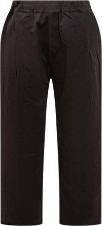 A Paper Kid Homme, Pantalons, Noir, Taille: XL Pantalon homme à taille élastique plissée