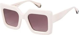 Gigi Studios Gigi Studios, Femme, Accessoires, Blanc, Taille: 51 MM Leandra 6762/8 Lunettes de soleil