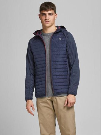 Jack & Jones Jack & Jones &Uuml;bergangsjacke Multi Qualited 12182242 Dunkelblau Regular Fit