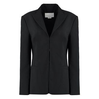 Genny Techno Fabric Jacket - - Jackets - Damen - Schwarzk - L