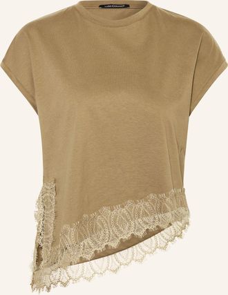 Luisa Cerano Luisa Cerano T-Shirt Mit Spitze gruen