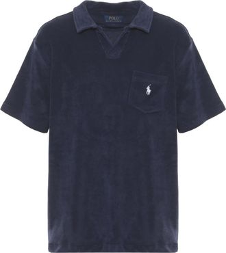 Ralph Lauren Homme, Tops, Bleu, Taille: XL Polo Coupe Personnalis&eacute;e