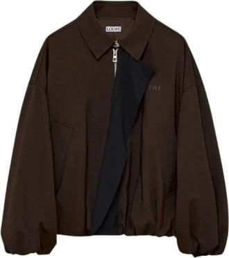 Loewe Logo-Stickerei Jacke - - Jackets - Damen - Braun - S