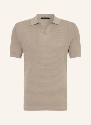 Drykorn Drykorn Strick-Poloshirt Braian beige