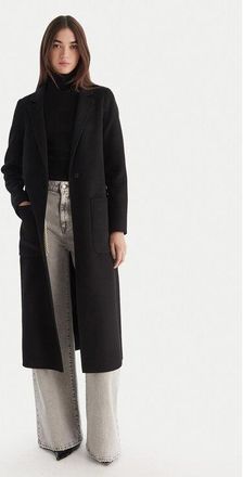 Vicolo Wollmantel TF0002 Schwarz Regular Fit