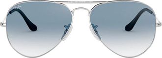 Ray-Ban Klassische Aviator Stil Sonnenbrille - - Accessories - unisex - Grau - 58 MM