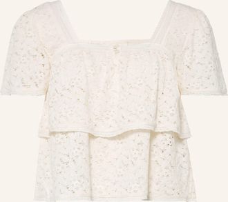 Levi's Blusenshirt Aus Spitze weiss