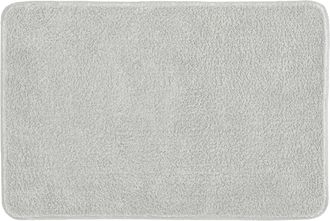 Kleine Wolke Badteppich Ricco mit 65 x 115 cm in Nebel aus 100% Polyester