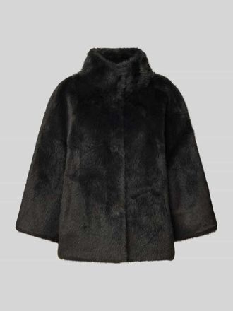 Juvia Webpelzjacke mit Stehkragen