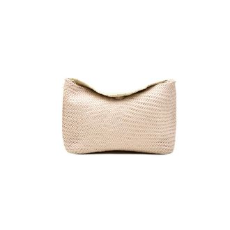 Dragon Diffusion Santa Marta Diagonal Weave Flap 3.5mm - - Bags - Damen - Beige - ONE SIZE