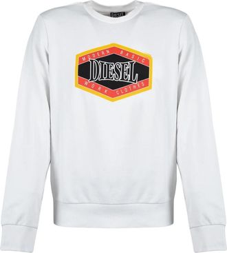 Diesel Sweatshirt - - Sweatshirts & Hoodies - Herren - Wei&szlig; - XL