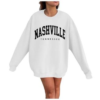 Generic 2026 New Tennessee Sweat-shirt unisexe &agrave; col rond pour adulte, blanc, XXL