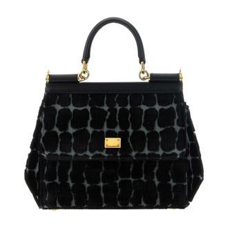 Dolce & Gabbana Sac &agrave; main Sicily - Femme - Sacs - Noir - Taille: ONE Size
