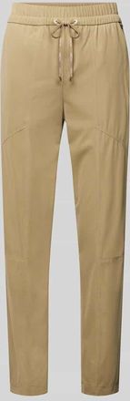 Marc Cain Slim Fit Stoffhose mit Rei&szlig;verschlusstaschen