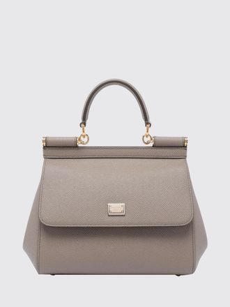 Dolce & Gabbana Mini sac &agrave; main Sicily en cuir de veau grain&eacute;