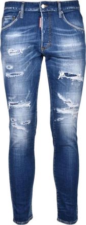 Dsquared2 Homme, Jeans, Bleu, Taille: M Skinny Dan Jeans