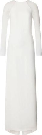 Alberta Ferretti Femme, Robes, Blanc, Taille: 36 FR Gowns