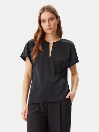 Calvin Klein Bluse K20K208191 Schwarz Regular Fit