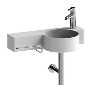 Laufen VAL Handtuchhalter, 280x180x125mm, Ausf&uuml;hrung Links, H3812800040001