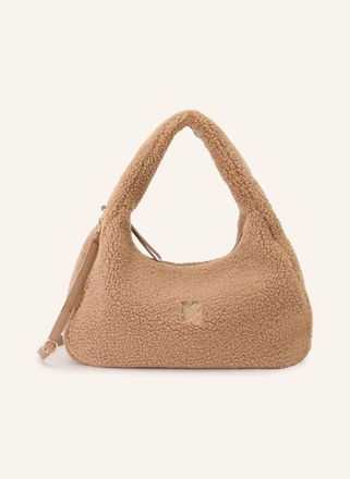 Karo Kauer Karo Kauer Beuteltasche Aus Teddyfell braun