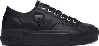 Karl Lagerfeld Sneakers aus Stoff KL60426 Schwarz