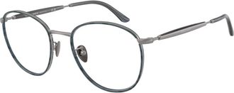 Giorgio Armani Homme, Accessoires, Gris, Taille: 50 MM Monture optique