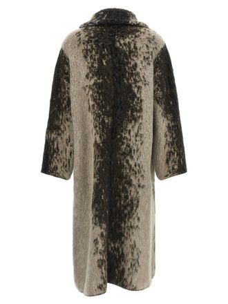 Nude Wool-and-Alpaca Blend Coat - Brown