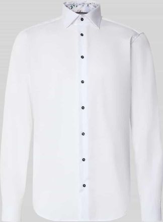 Christian Berg Slim Fit Business-Hemd mit Kentkragen