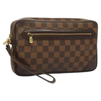 Louis Vuitton Pre-owned Canvas clutches - - Pre-owned - Damen - Braun - ONE SIZE