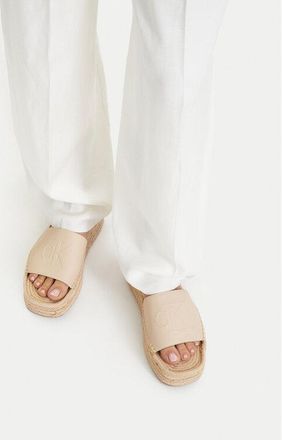 Calvin Klein Espadrilles Flatf Espa Mule Lth Mg HW0HW03027 Beige