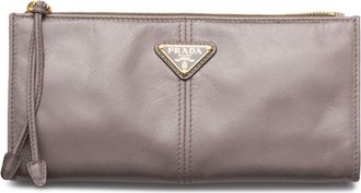 Prada Clutch aus Leder - Rosa