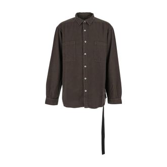 Rick Owens Jumbo Outershirt - - Shirts - Herren - Braun - L