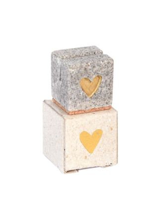 Good old Friends Mini Kartenhalter Goldenes Herz