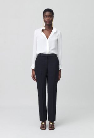 Claudie Pierlot Pantalon tailleur coupe cigarette