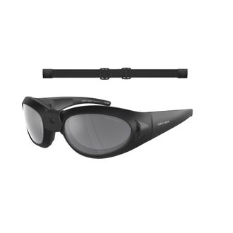 Giorgio Armani Schwarze Acetat-Sonnenbrille