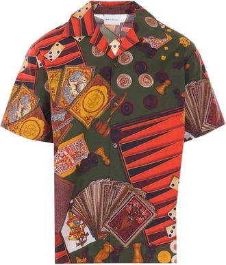Dr&ocirc;le de Monsieur Homme, Chemises, Multicolore, Taille: L Short Sleeve Chemises
