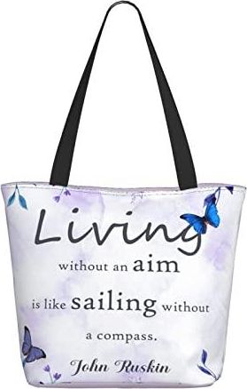 AOOEDM Citation inspirante Mesdames Shopping Bag 13x11x7in.Le cadeau parfait de la Saint-Valentin.Cest de la Saint-Valentin pour maman, fille, &eacute;pouse, etc