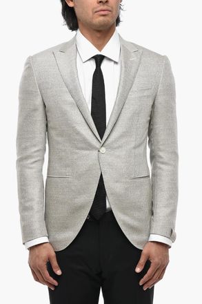 Corneliani Wollmix-Jacquard Blazer CERIMONIA ACADEMY Corneliani
