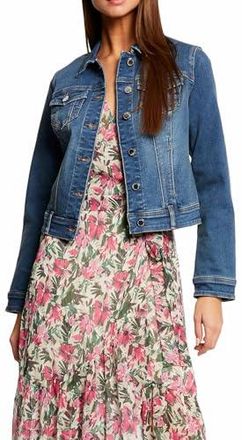 Morgan Femme 231-vpomi Veste, JEAN STONE, 34 EU