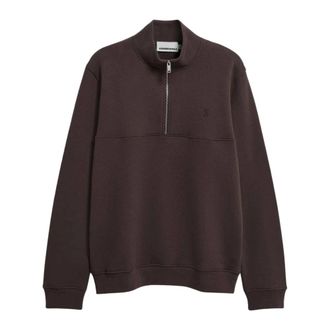 Armedangels Waarlo Fleece Troyer - - Sport - Herren - Braun - S
