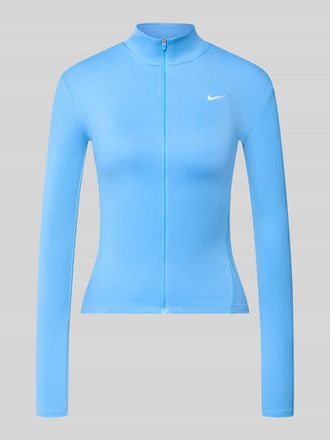 Nike Slim Fit Trainingsjacke mit Stehkragen Modell One Fitted