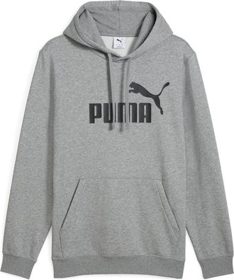 Puma Herren ESS No. 1 Logo Hoodie FL Kapuzenpullover, Mittelgraues Heather, XS