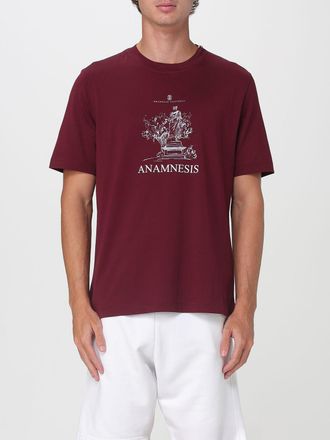 Brunello Cucinelli T-Shirt BRUNELLO CUCINELLI Homme couleur Rouge