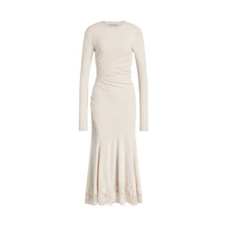 Alberta Ferretti Damen, Kleider, Beige, XSGr&ouml;&szlig;e