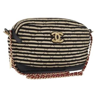 Chanel Pre-owned Vintage Canvas Mini Shoulder Bag - - Pre-owned - Damen - Mehrfarbig - ONE SIZE