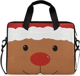 Alaza Sac pour ordinateur portable de 40,6 &agrave; 15,6 pouces - Joli sac &agrave; bandouli&egrave;re Capybara pour ordinateur portable de 40,6 &agrave; 15,6 pouces - Pour homme et fe