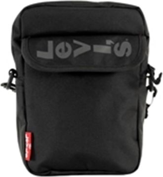 Levi's Mens Mini Crossbody Solid (Red Batwing) Cross Bag, Regular Black, One Size