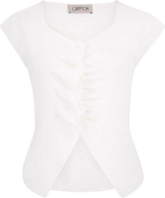 Cartoon Strickjacke Damen mit Raffung (1-tlg)