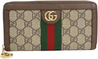 Gucci Portefeuille long Pre-owned (bi-pli) - Femme - Pre-owned - Beige - Taille: ONE Size